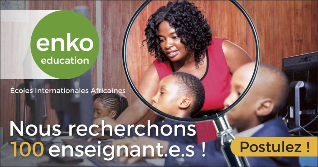Enko Education recrute plusieurs Enseignant(es) - Education SN